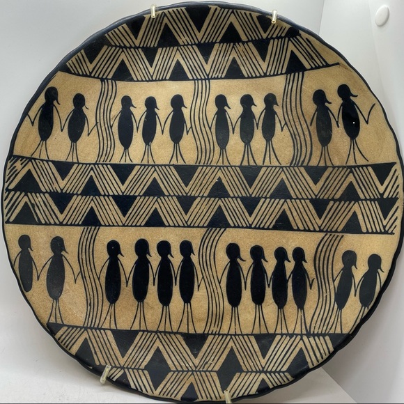 Hand Crafted | Art | Aboriginal Art Hand Painted Clay Dish | Poshmark